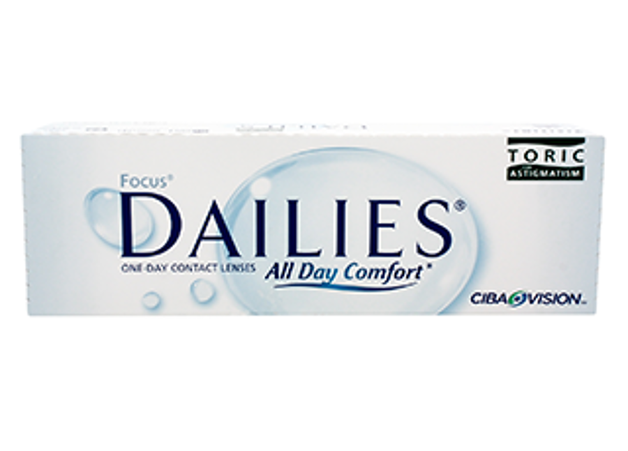 Focus Dailies Toric 30 Pack Daily Disposable contacts | SmartBuyGlasses CA
