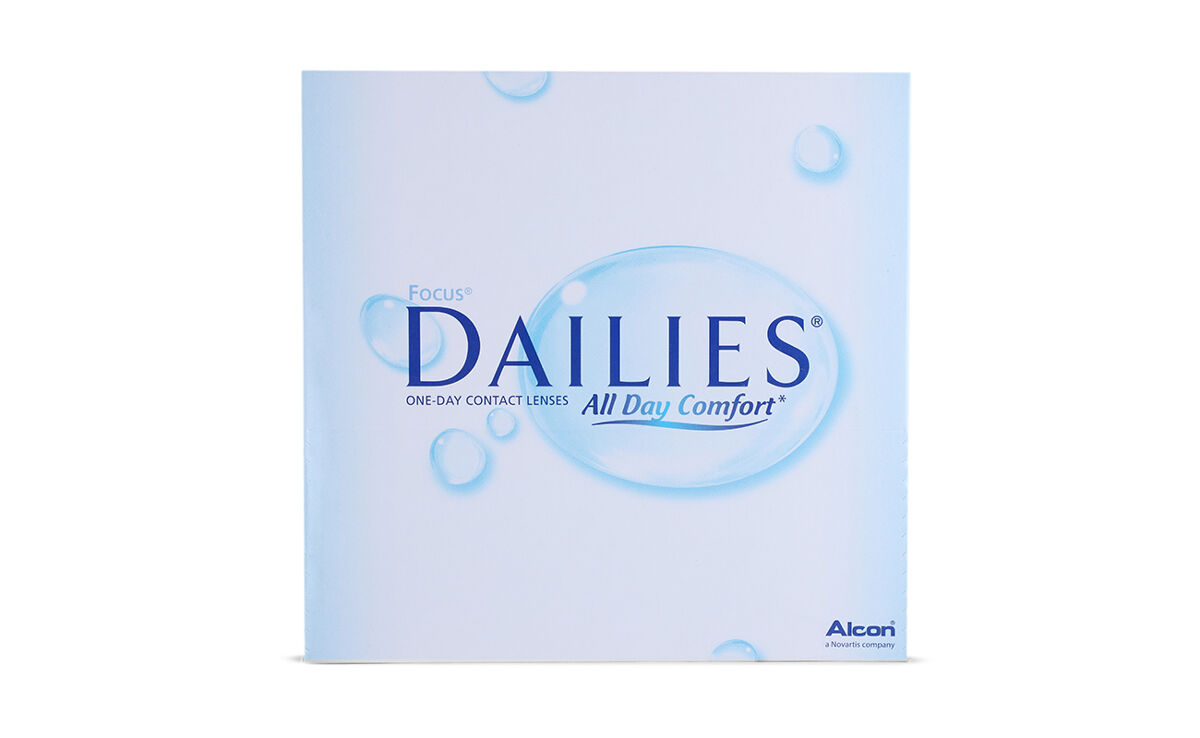 Focus Dailies 90 Pack Daily Disposable Contact Lenses | SmartBuyGlasses UK