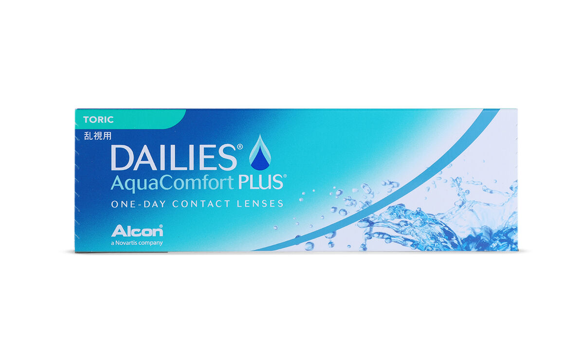 Dailies AquaComfort Plus Toric 30 Pack Daily Disposable Contact Lenses ...
