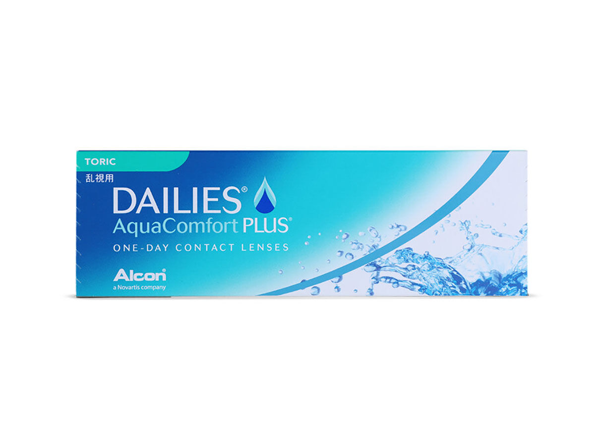 Dailies AquaComfort Plus Toric 30 Pack Daily Disposable Contact Lenses ...
