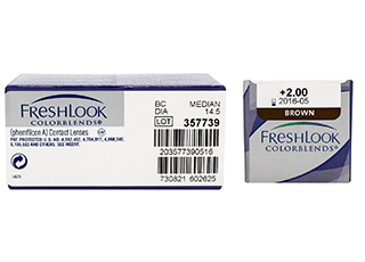 Freshlook Colorblends 6 Pack Monthly Disposable Contacts ...