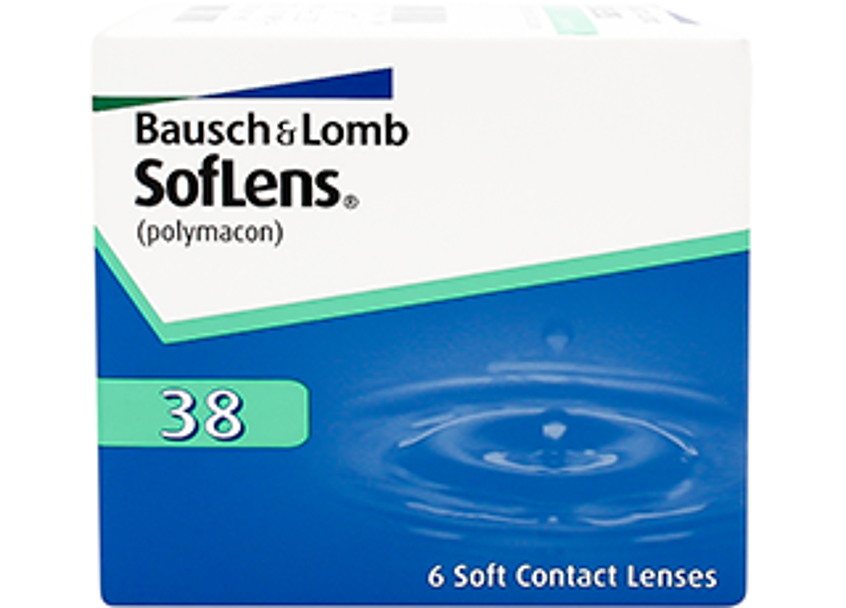 SofLens 38 6 Pack 1 2 Weeks Disposable Contact Lenses | VisionDirect ...
