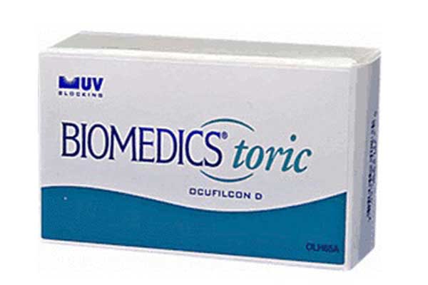 UltraFlex Toric (Biomedics Toric) 1 2 Weeks Disposable Contact Lenses ...