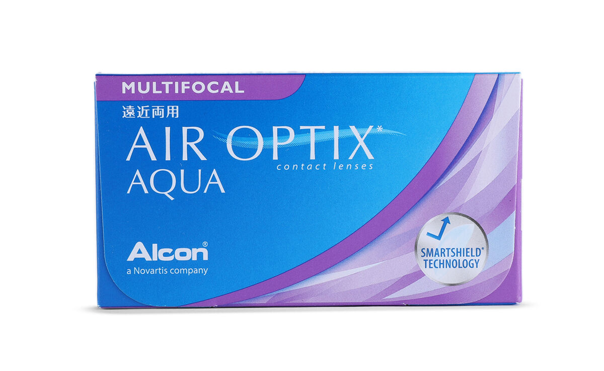 Air Optix Aqua Multifocal 6 Pack Monthly Disposable Contacts ...