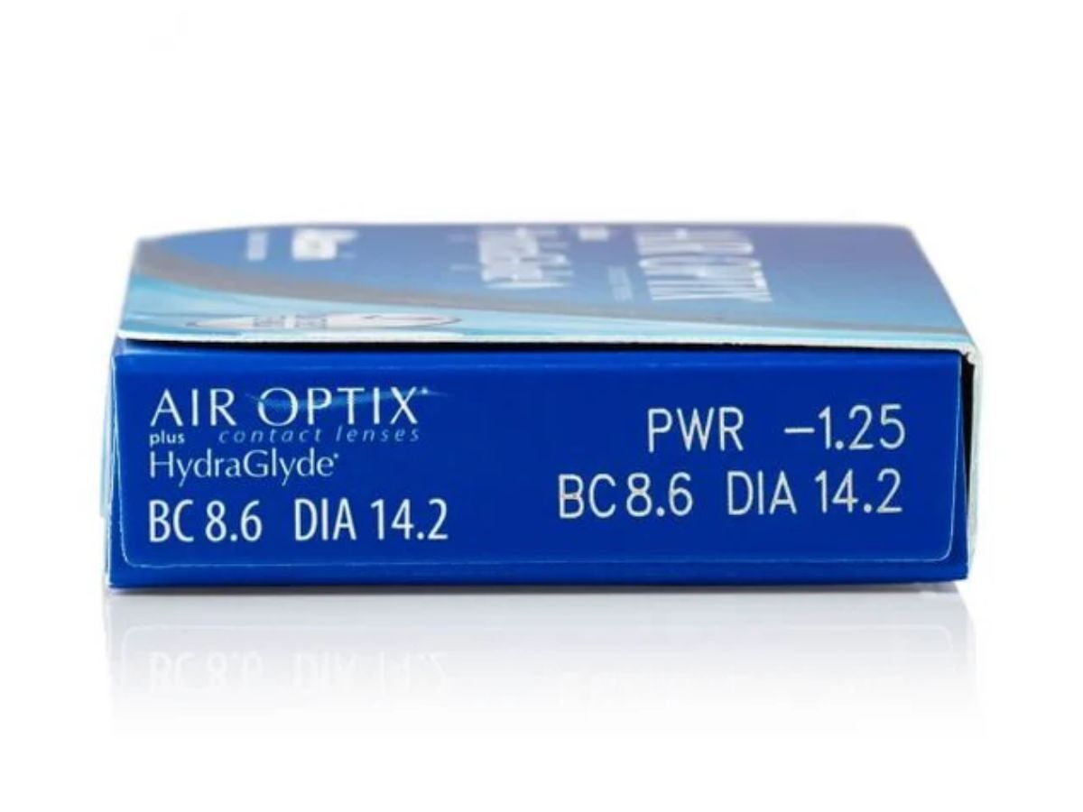 Air Optix plus HydraGlyde 6 Pack Monthly Disposable Contact Lenses ...