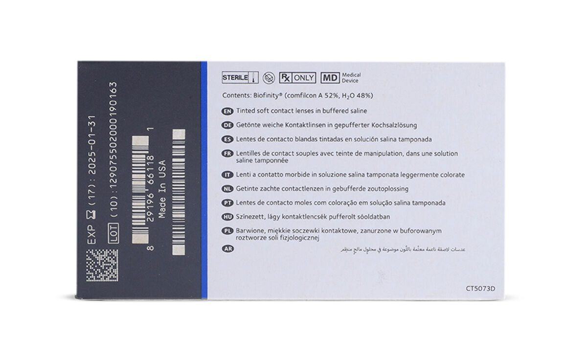 Biofinity 3 Pack Daily Disposable Contact Lenses | SmartBuyGlasses UK