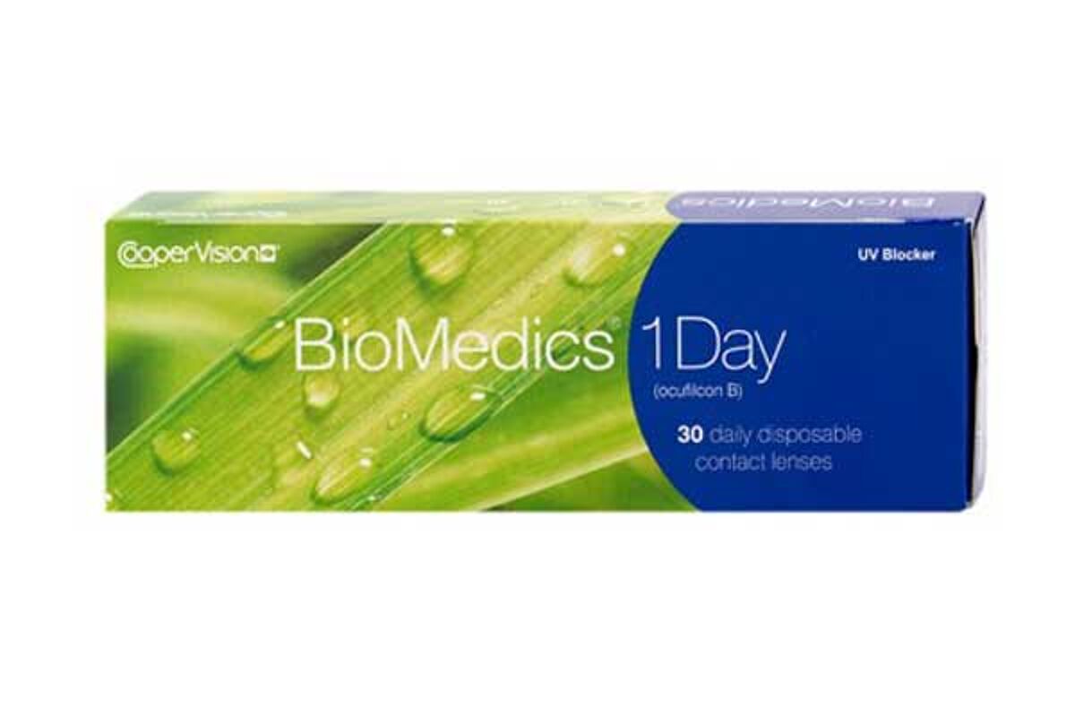 Biomedics One Day UV Daily Disposable Contact Lenses | VisionDirect ...