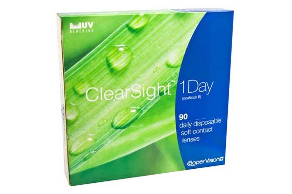 Clearsight One Day 90 Pack Daily Disposable Contact Lenses ...