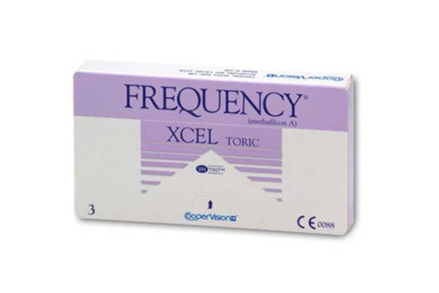 Frequency Xcel Toric 3 Pack Monthly Disposable contacts | Vision Direct AU