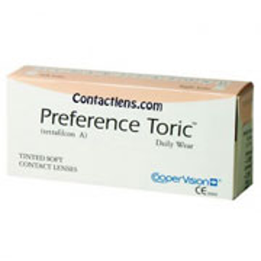 Preference Toric 1 Pack Monthly Disposable Contact Lenses