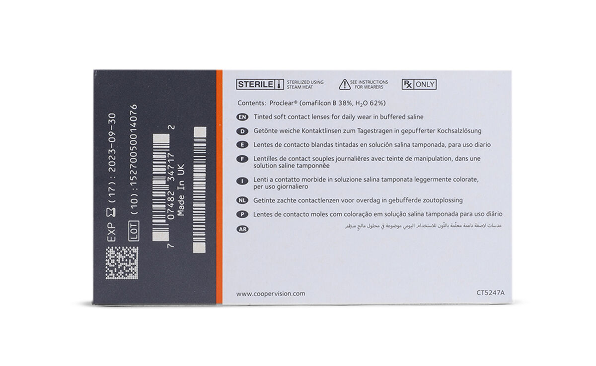 Proclear 6 Pack Monthly Disposable Contact Lenses Visiondirect Australia