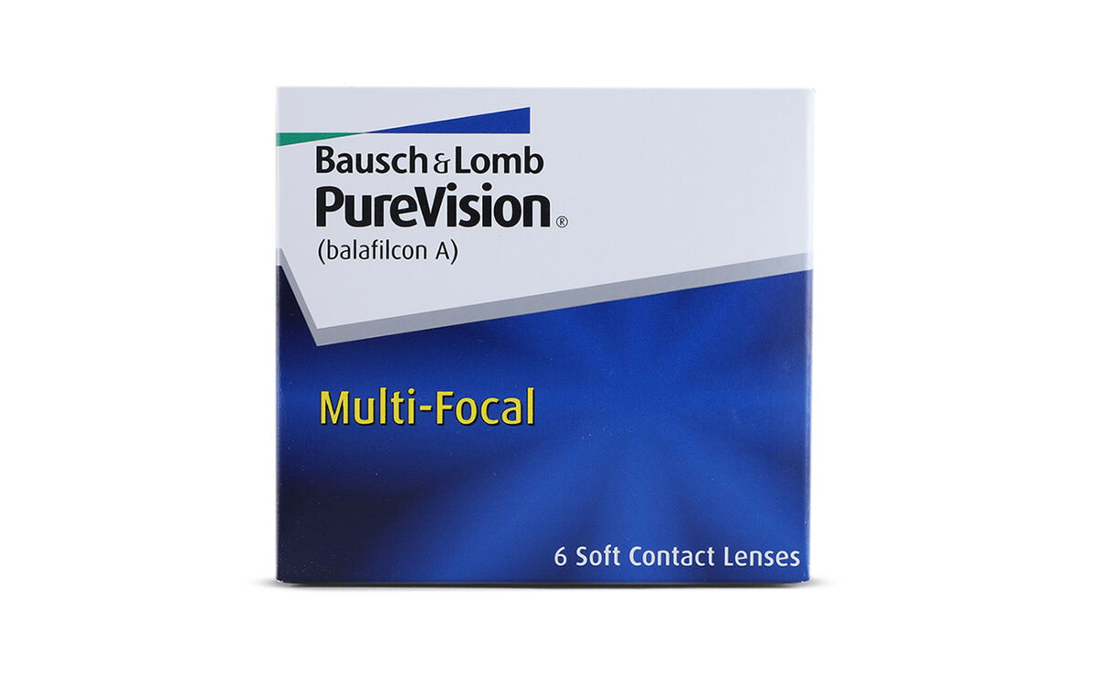 PureVision Multifocal 6 Pack Monthly Disposable contacts ...