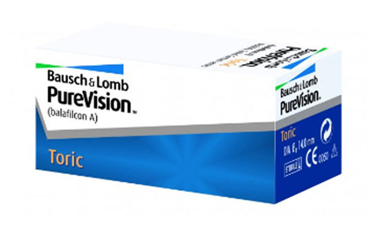 PureVision Toric 3 Pack Monthly Disposable Contact Lenses ...