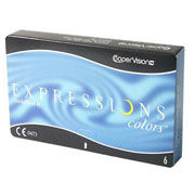 Expressions Colors 1 Pack Monthly Disposable Contact Lenses ...