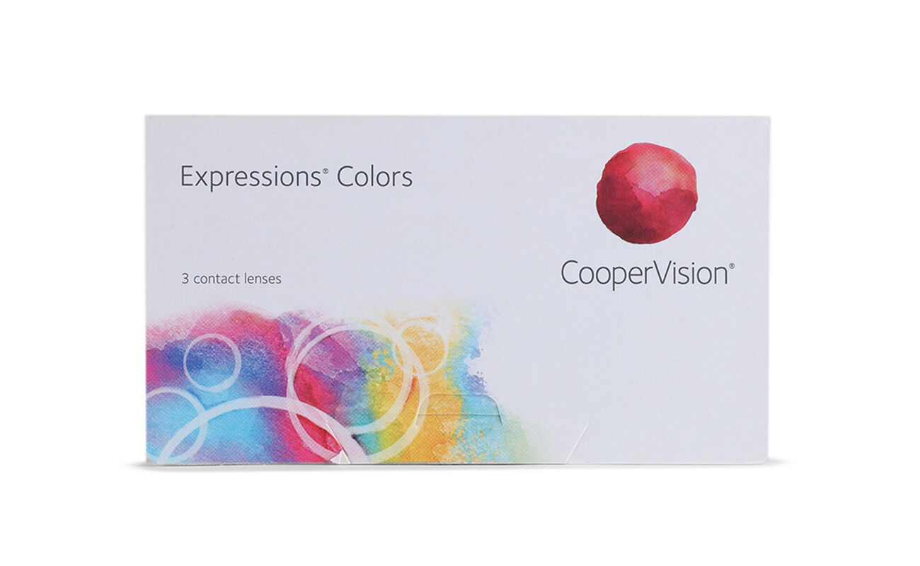Expression Colors 3 Pack Monthly Disposable Contact Lenses ...