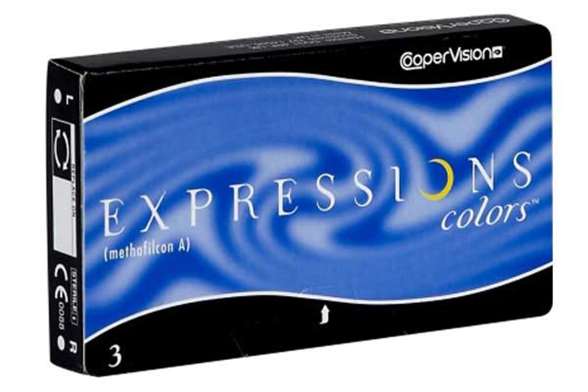 Expressions Colors 3 Pack Monthly Disposable Contacts | SmartBuyGlasses USA
