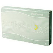 Expressions Colors Accents 3 Pack Monthly Disposable Contact Lenses ...