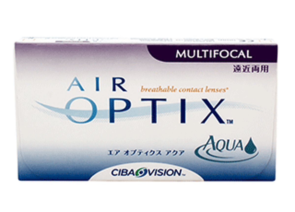 Air Optix Aqua Multifocal 6 Pack Monthly Disposable Contact Lenses
