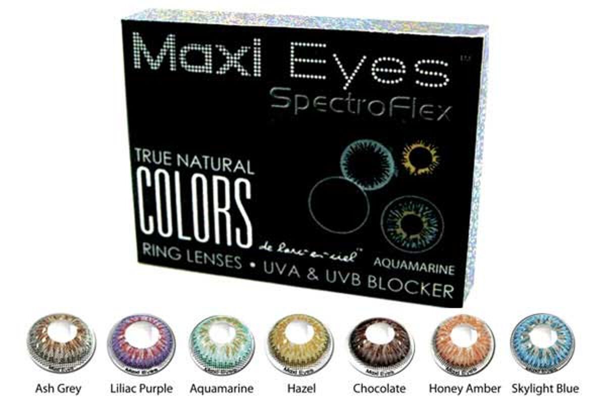 Maxi Eyes Colors Series 3 Tone 2 Pack Monthly Disposable Contact Lenses ...