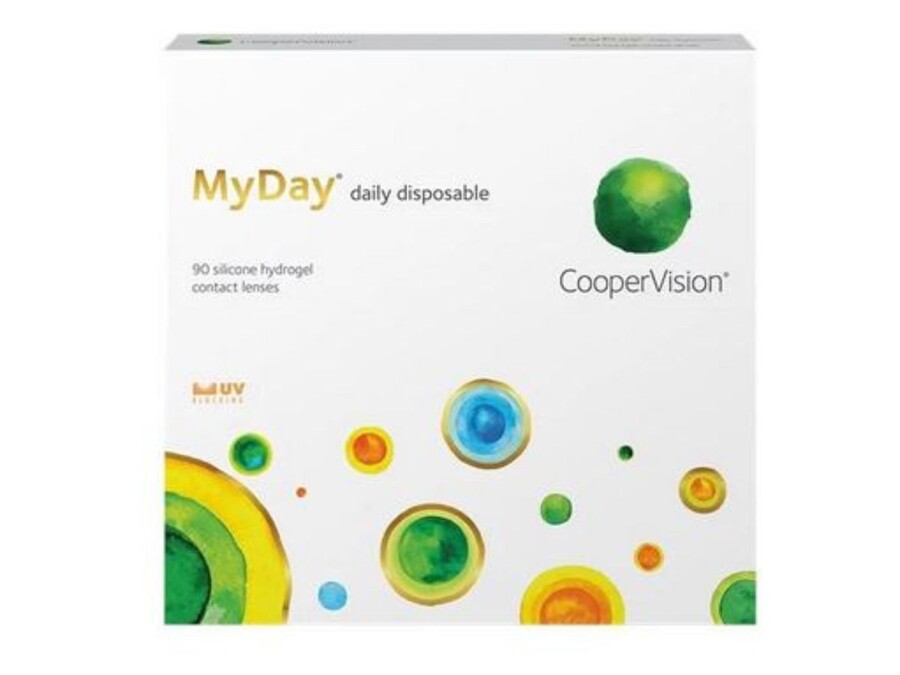 MyDay Daily Disposable 90 Pack Daily Disposable Contact Lenses | Vision ...
