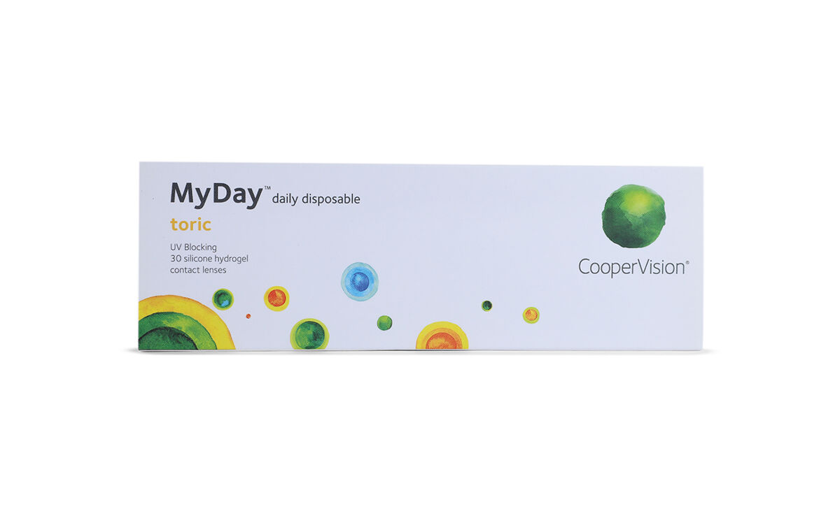 MyDay Toric Daily Disposable 30 Pack Daily Disposable contacts | Vision ...