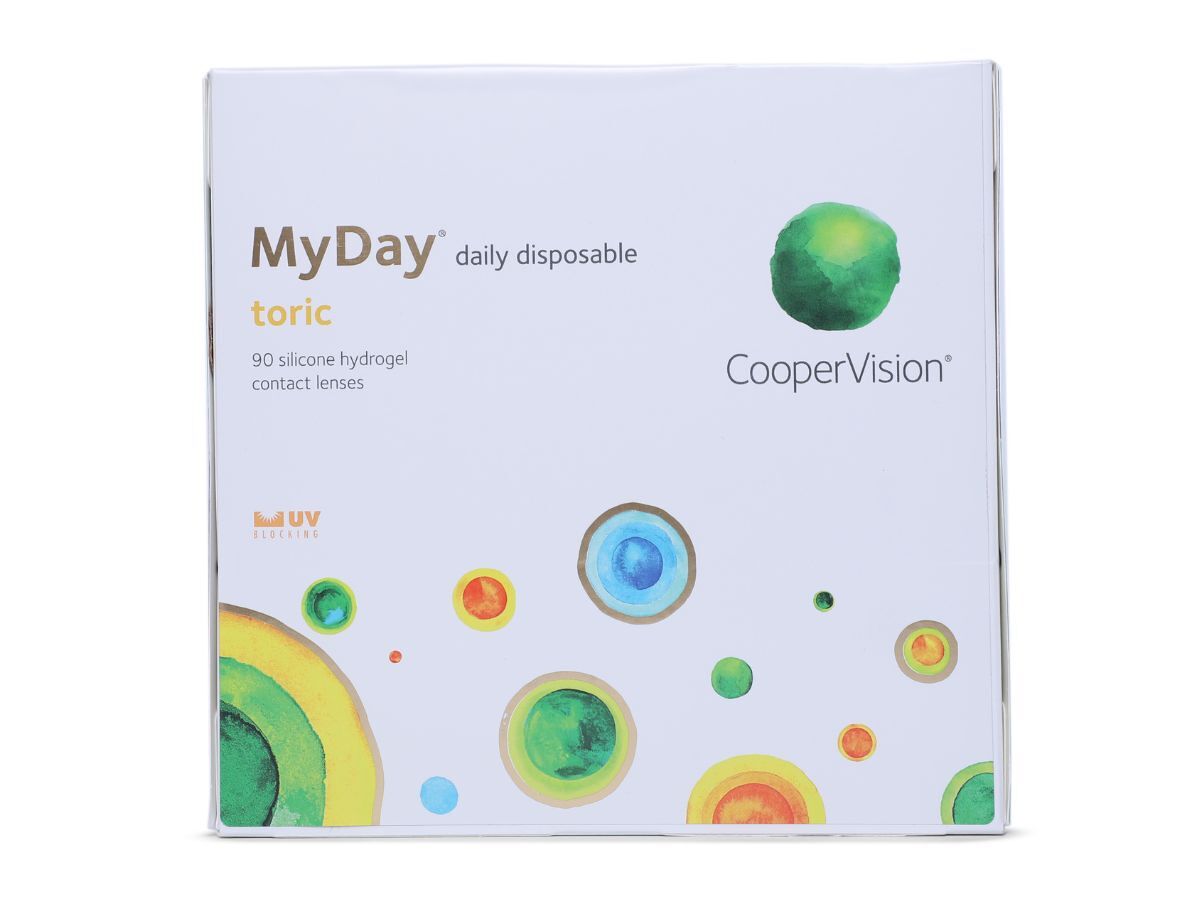 MyDay Toric 90 Pack Daily Disposable Contact Lenses | VisionDirect ...