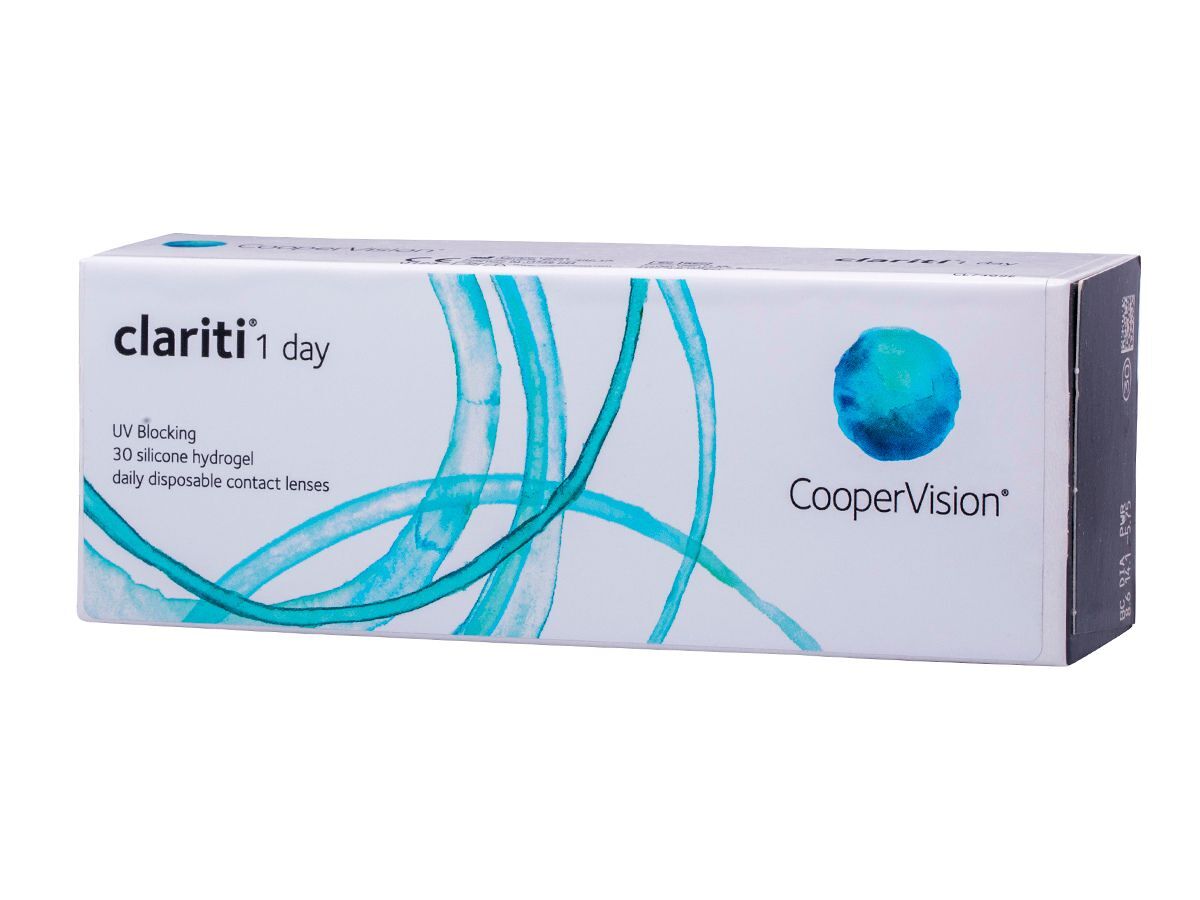 Clariti 1 Day 30 Pack Daily Disposable contacts | VisionDirect AU