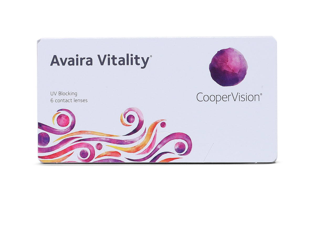 Avaira Vitality 6 Pack 1 2 Weeks Disposable Contact Lenses ...