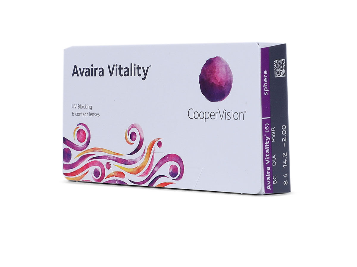 Avaira Vitality 6 Pack 1 2 Weeks Disposable Contact Lenses ...