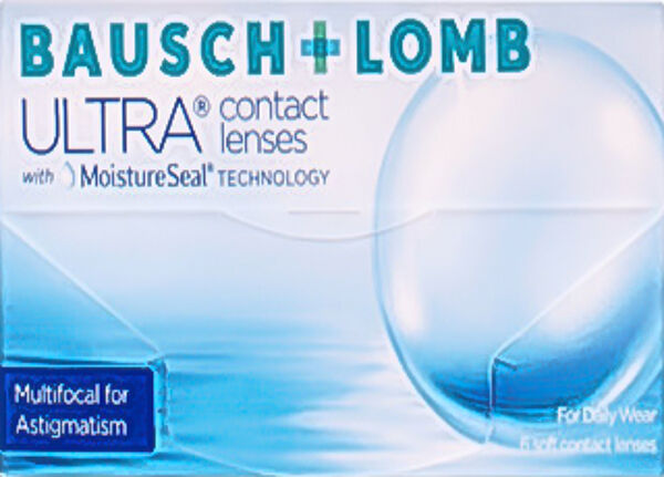 Ultra Multifocal For Astigmatism 6 Pack Monthly Disposable Contacts ...