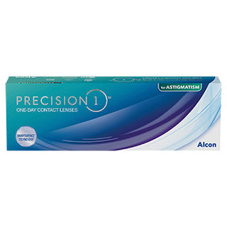 Precision 1 for Astigmatism 30 Pack Daily Disposable Contact Lenses ...