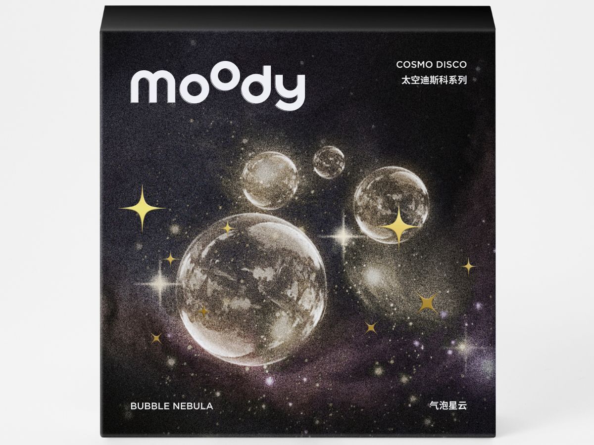 moody Cosmo Disco Bubble Nebula 10 Packs Daily Disposable Contact Lenses | VisionDirect Australia